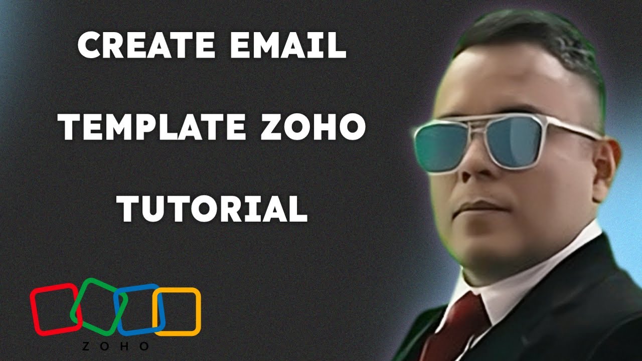 How To Create Email Template Zoho Tutorial { 2025 edition } - YouTube