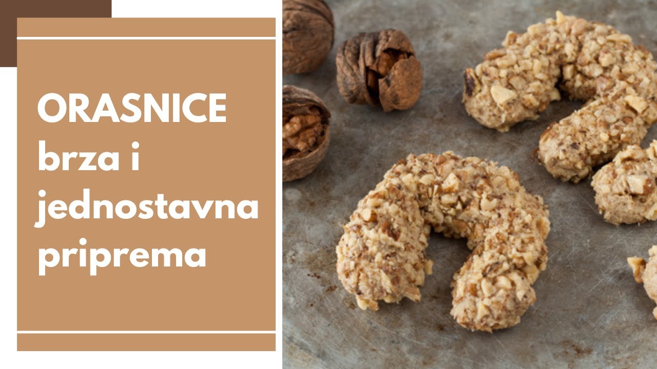 Domaći KOLAČI #6 🥜 Recept za Sočne Orasnice - Savršeni Kolači od Oraha ...