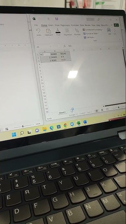 Contoh Object Linking and Embedding (OLE) - Excel dan Word - YouTube