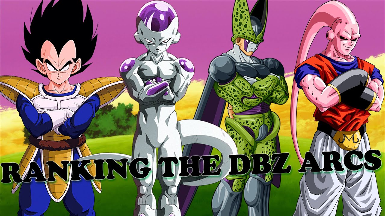 Ranking The DBZ Arcs( feat. NinjaShark01) - YouTube