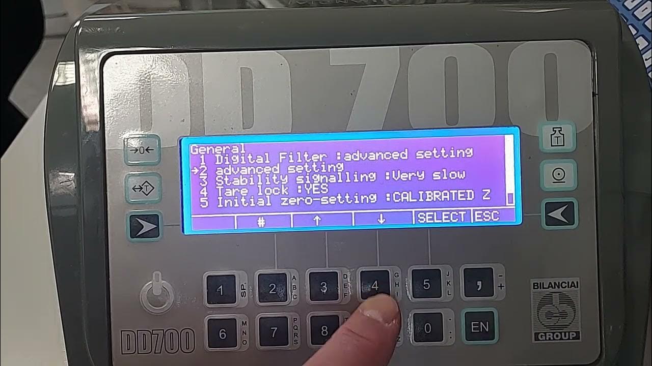 DD700 stability Filter Advanced Parameter - YouTube