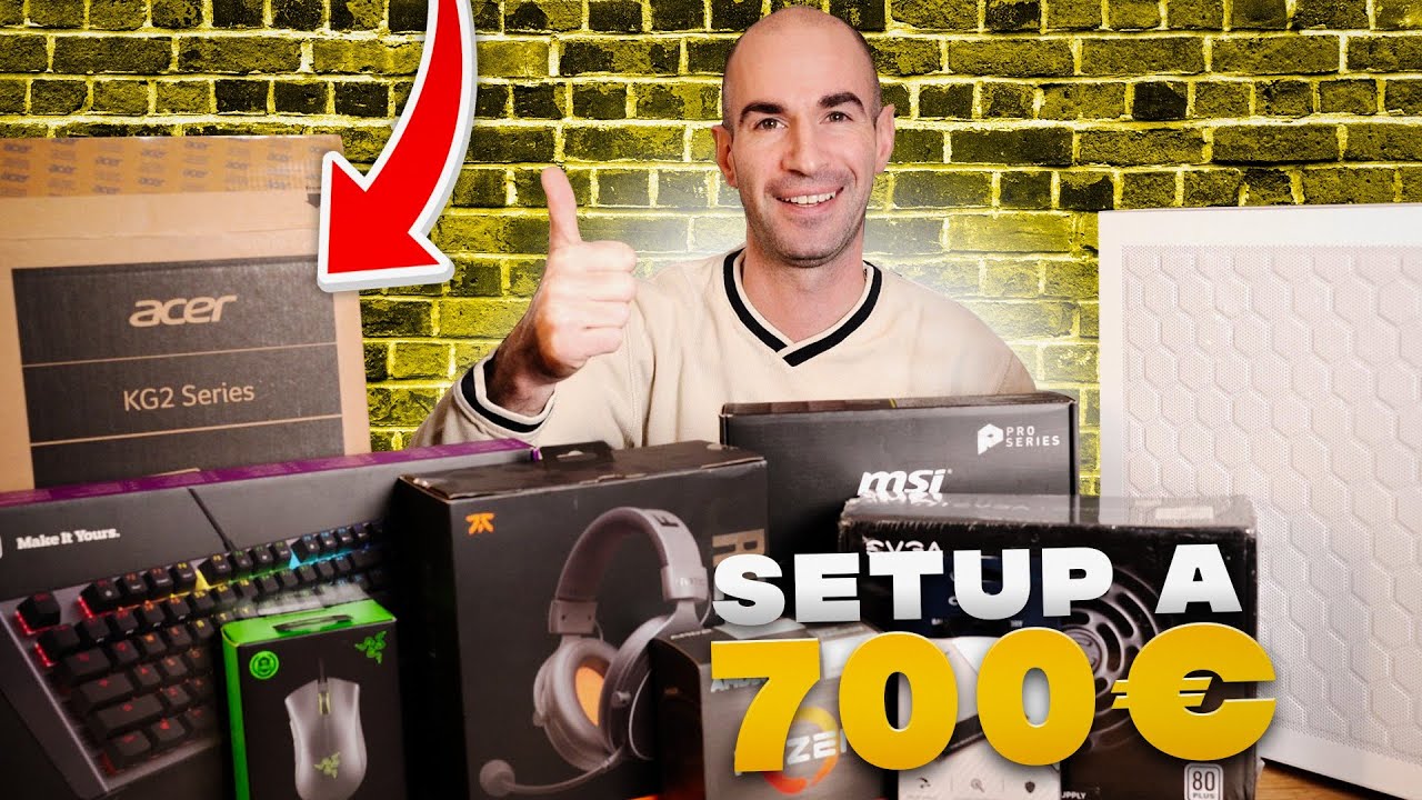 SETUP Complet à 700€ Black Friday 2021 (Pour Vous) - YouTube