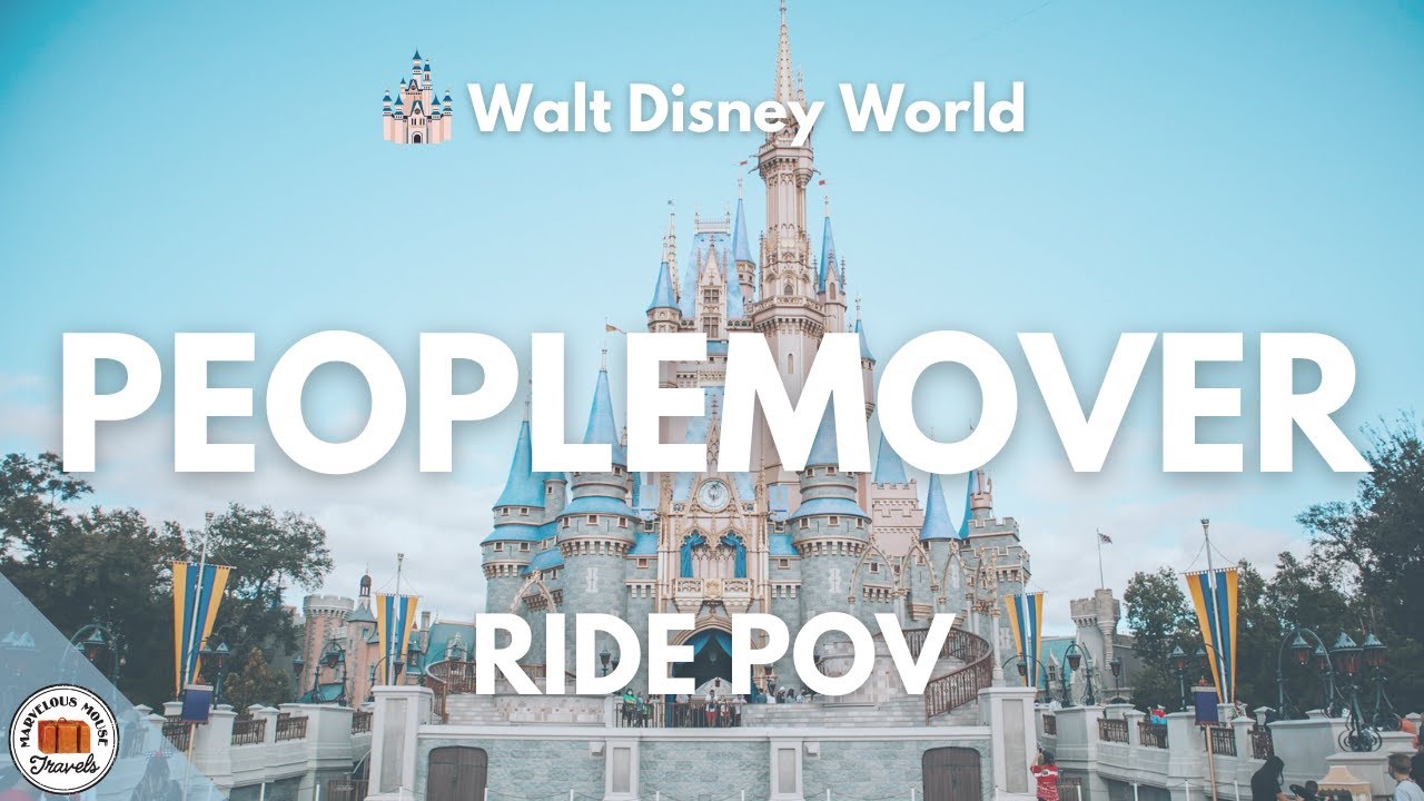 On ride view of Disney's People Mover-Magic Kingdom - YouTube