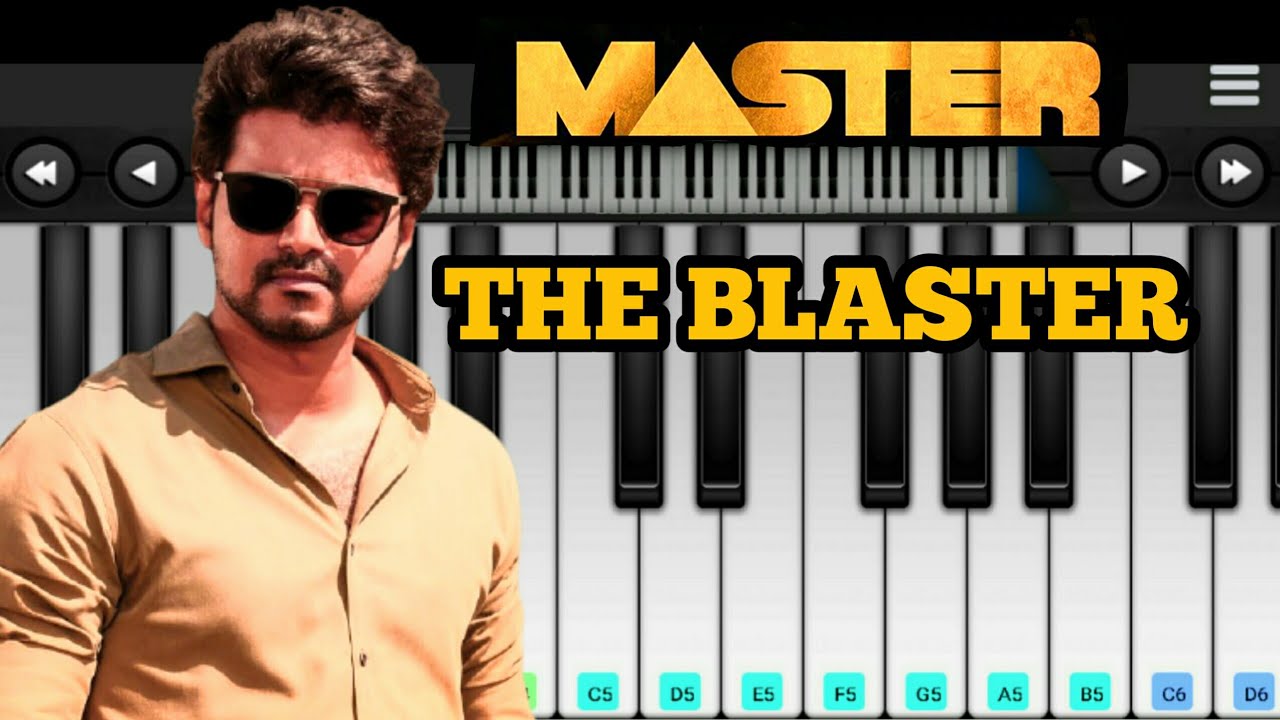 Master The Blaster - Piano Tutorial - Master Movie - Vijay - YouTube