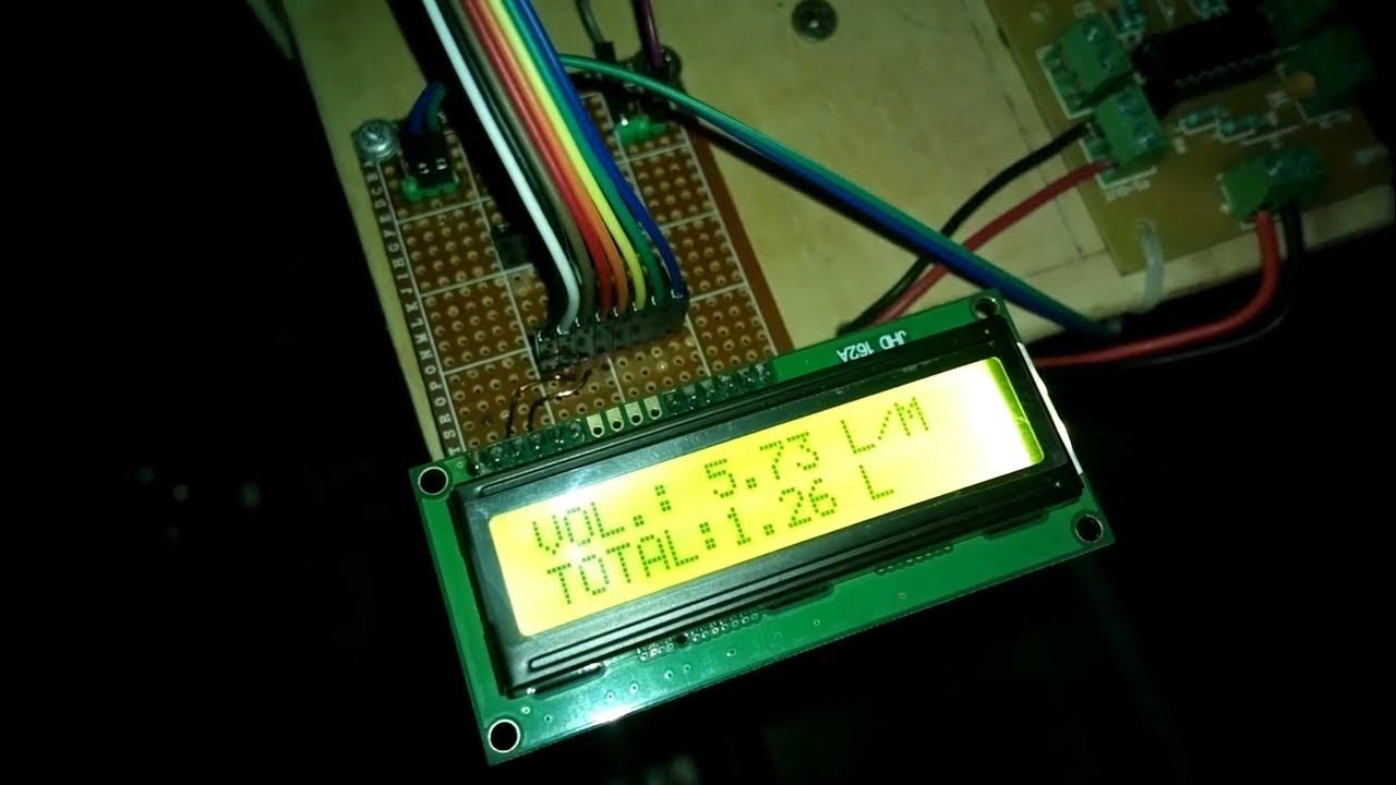 How to construct an automated water meter reading system with Arduino - YouTube