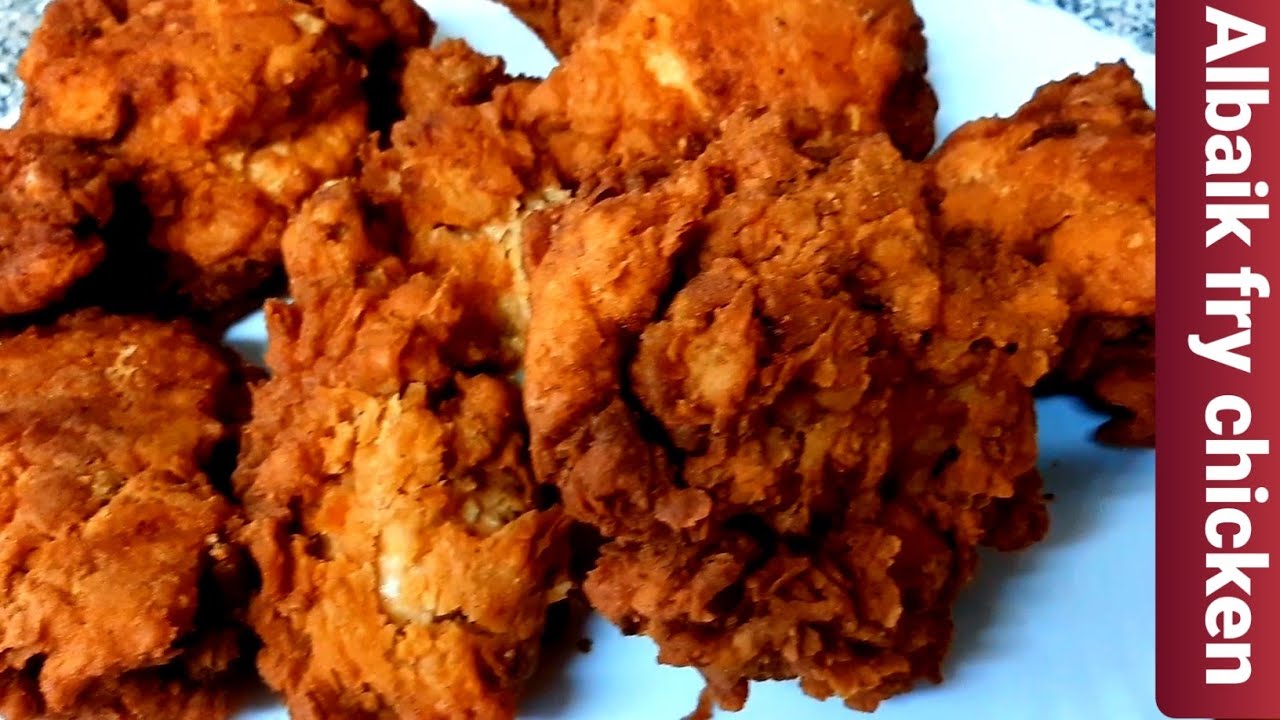 Arabian style fry chicken | Albaik | arabian famous chicken Broast ...