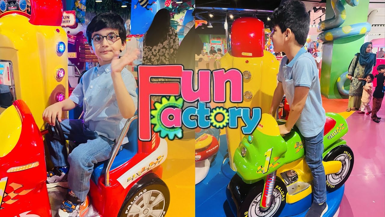 Fun Day😁😍 at FUN FACTORY 😎💕🥰 - YouTube
