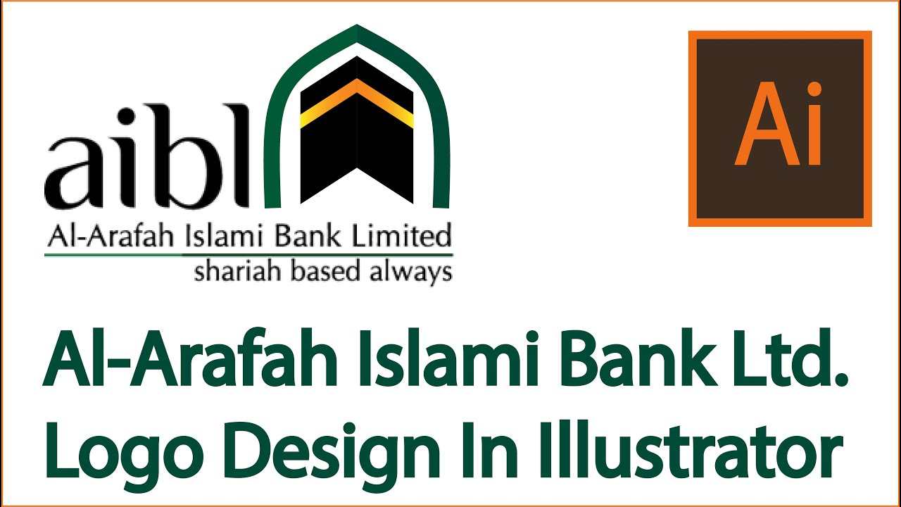 Al Arafah Islami Bank Logo Design In Illustrator | Al Arafah Islami ...