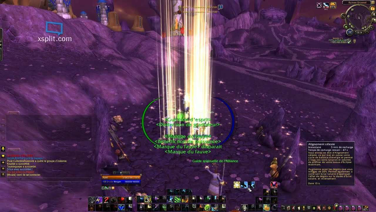 Wow druide equi azael Bg 6.2 - YouTube