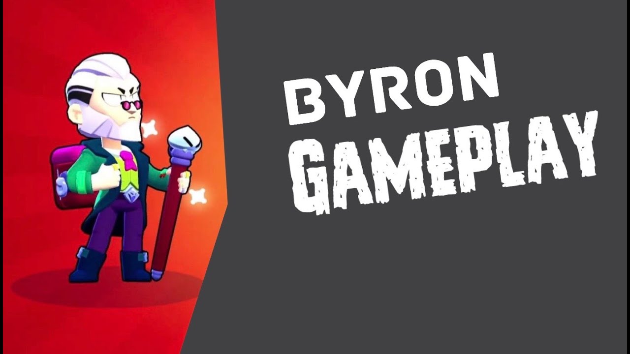 Byron Gameplay! (Brawl Stars) - YouTube