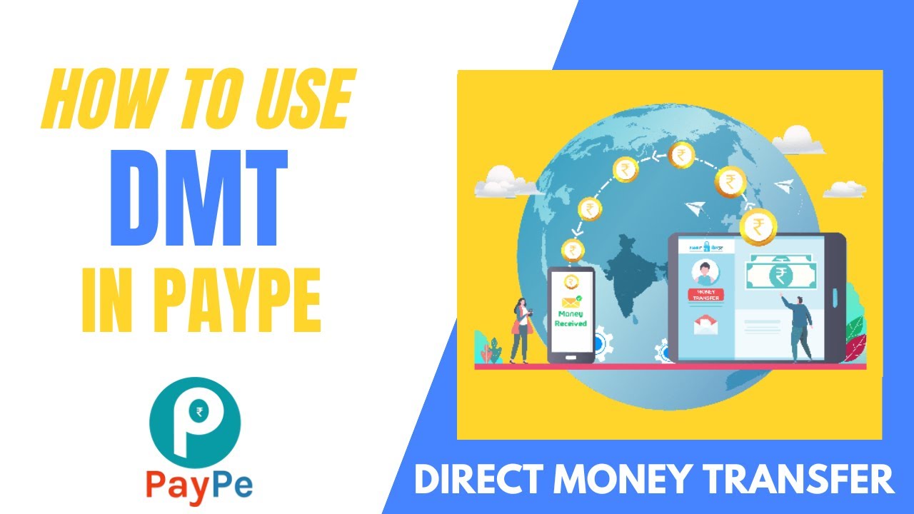 How To Use DMT In PayPe - YouTube