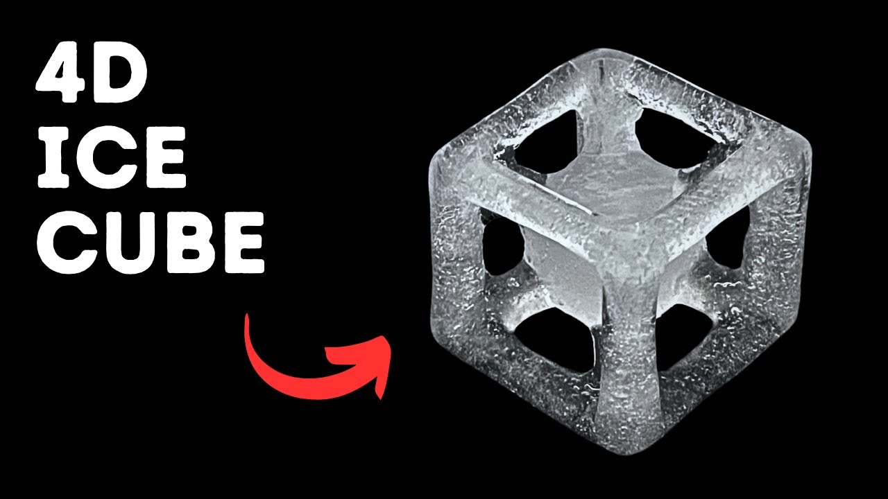 How to make 4D Ice Cubes - YouTube