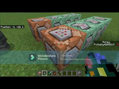 How to Make a Shop In Minecraft Bedrock Edition (using an NPC) - YouTube