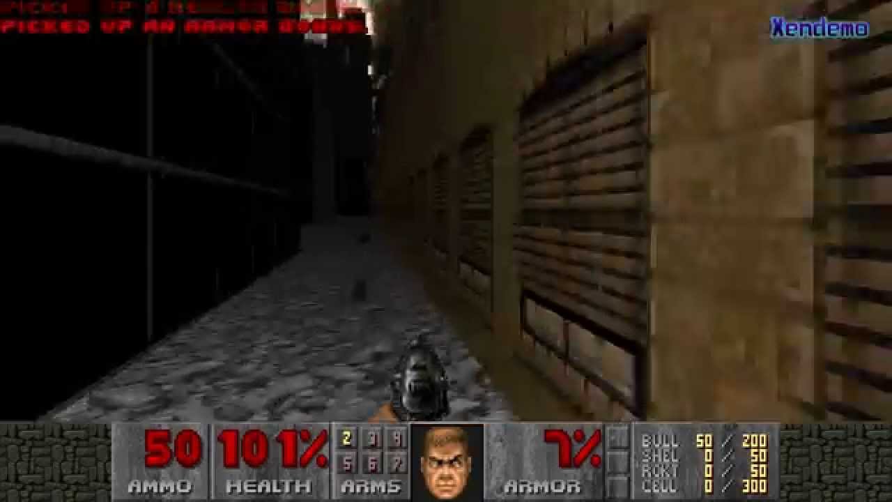 Doom II - Map 13: Downtown - YouTube