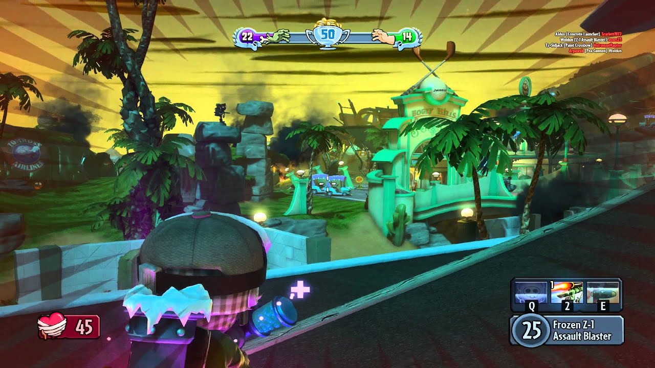 Plants vs Zombies Garden Warfare Arctic Trooper (PC) - YouTube