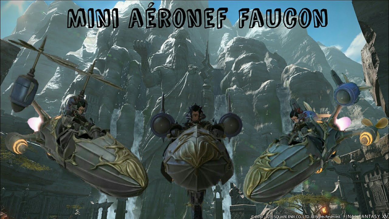 Monture : Mini aéronef Faucon / ファルコン号 / Falcon / Falken | Final ...