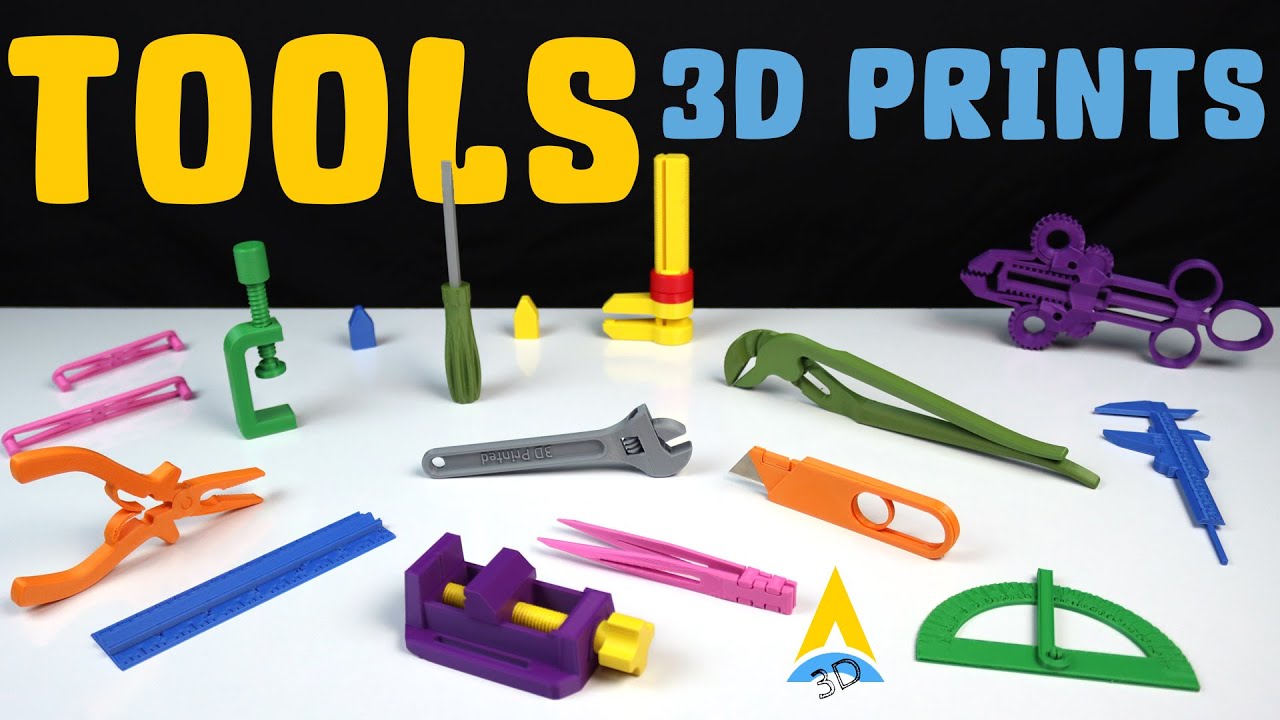 15 Top Tools 🔧 to 3D Print | Anycubic Kobra max - YouTube