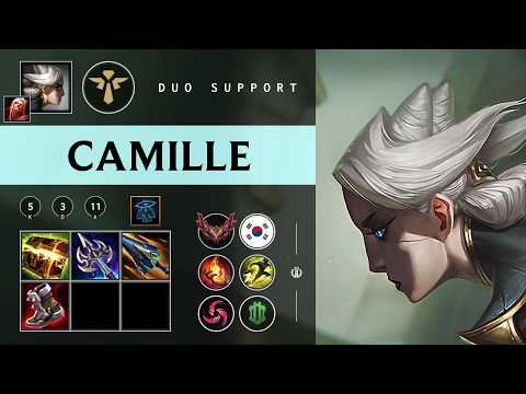 Camille Support vs Lulu - KR Grandmaster Patch 26.07