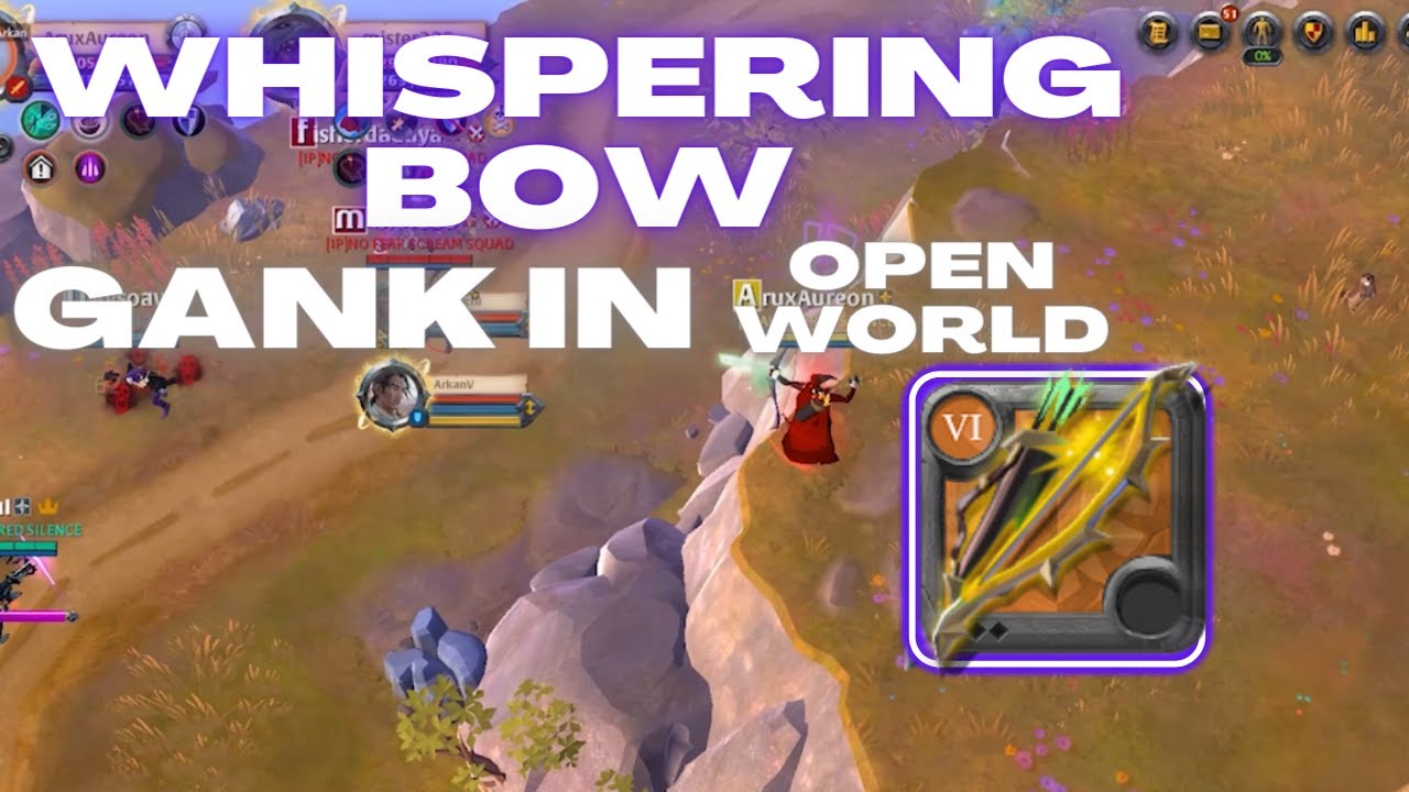 Gaking 5.1 with Whispering bow in Albion Online - YouTube