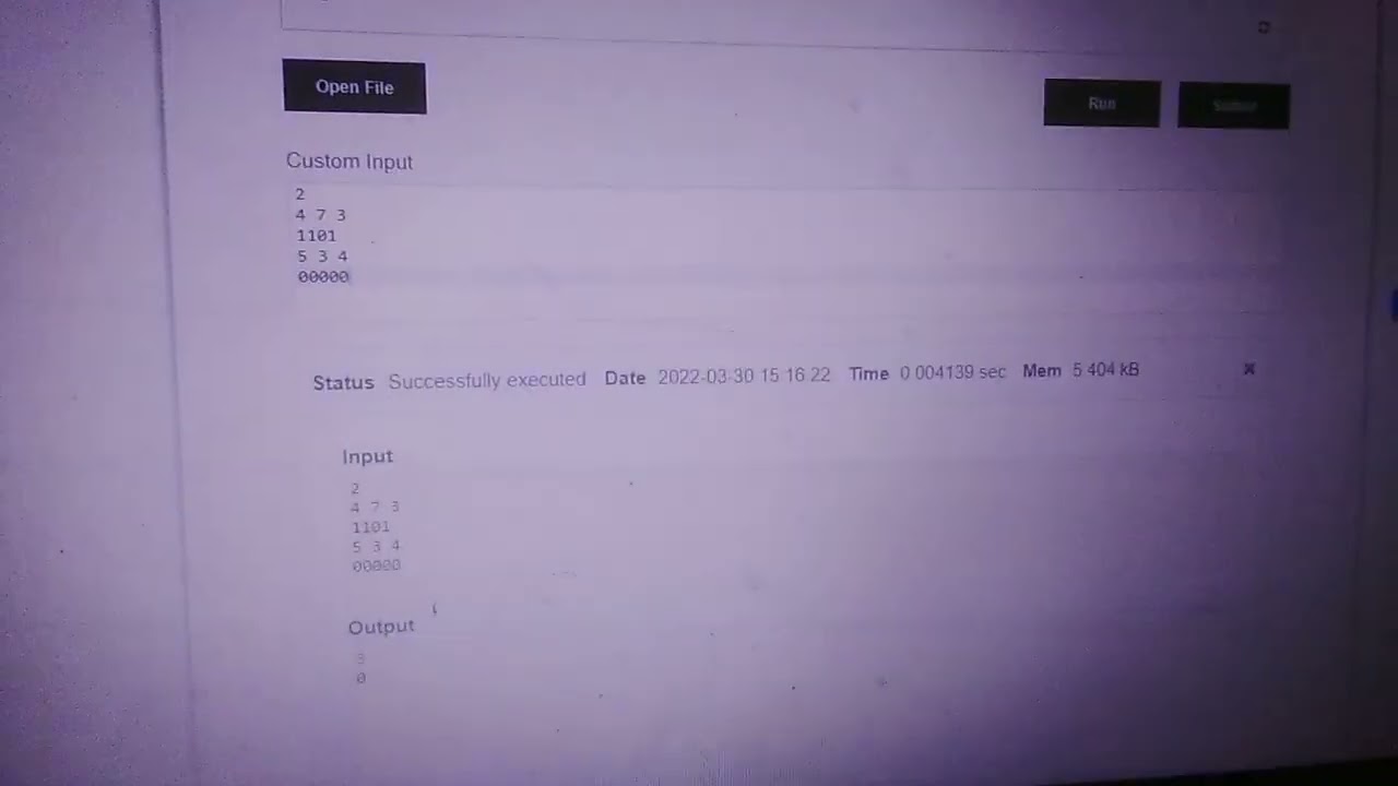 Binary String Cost Codechef Solution Youtube