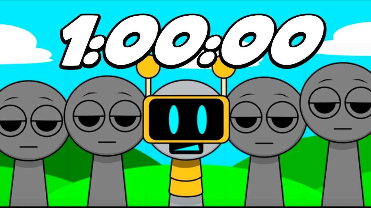 Can You Survive 1 HOUR of Fun Bot SINGING? - Incredibox sprunki mix ...