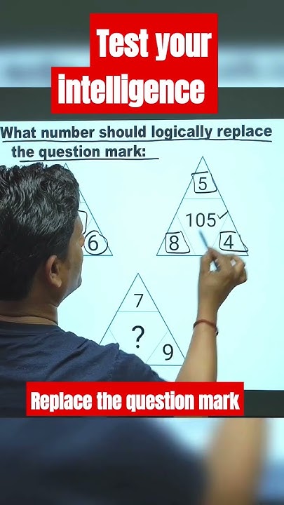 what number should logically replace the question mark? - YouTube
