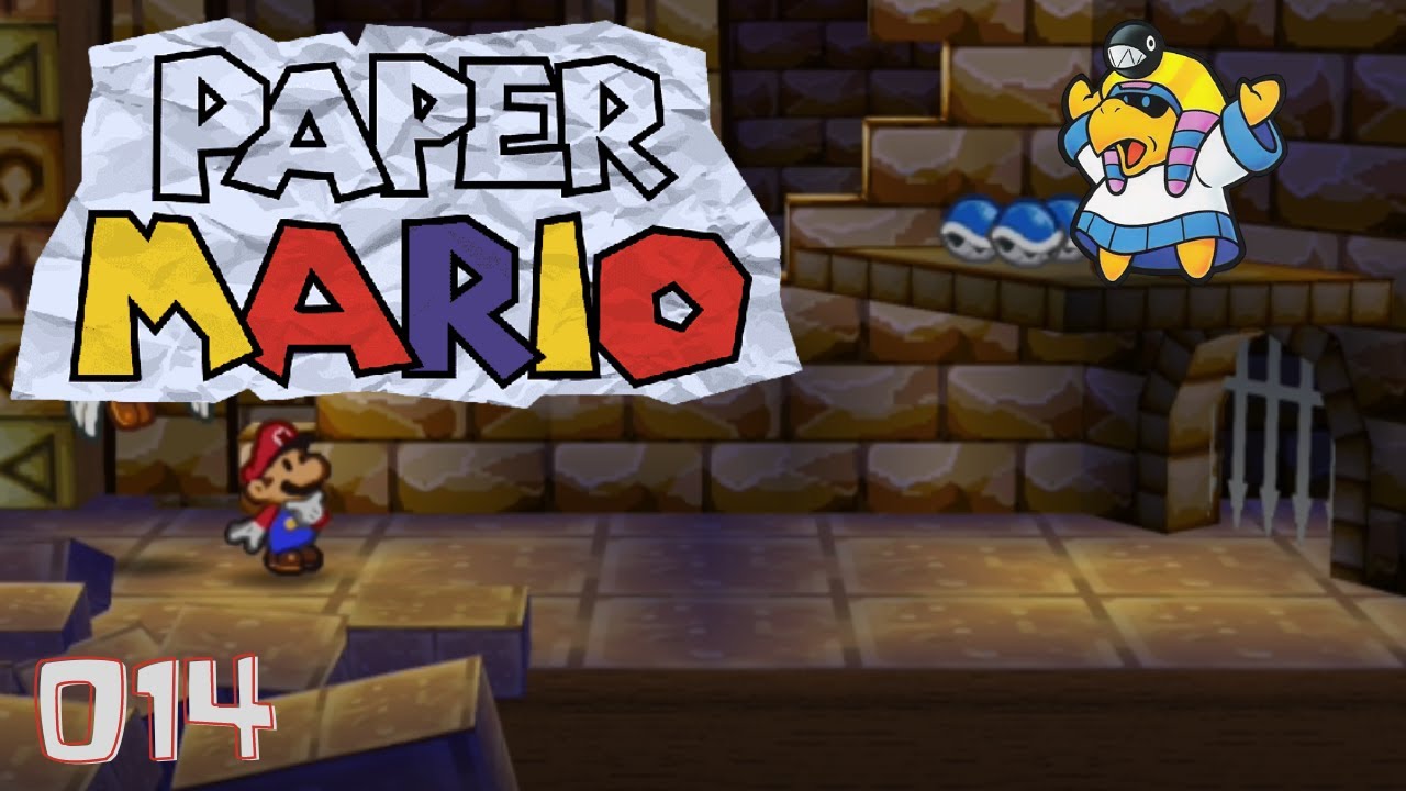 PAPER MARIO 📜 Part 14: Tutankoopa Boss - YouTube