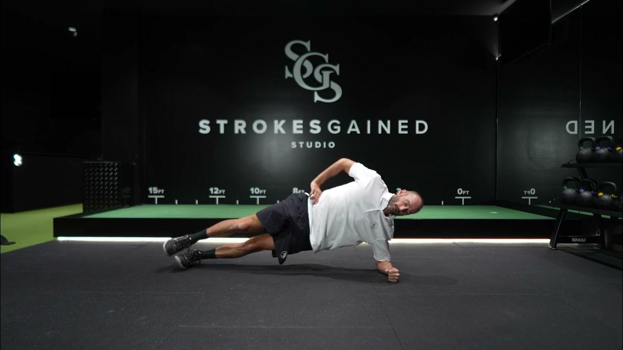 Side plank knee lift - YouTube