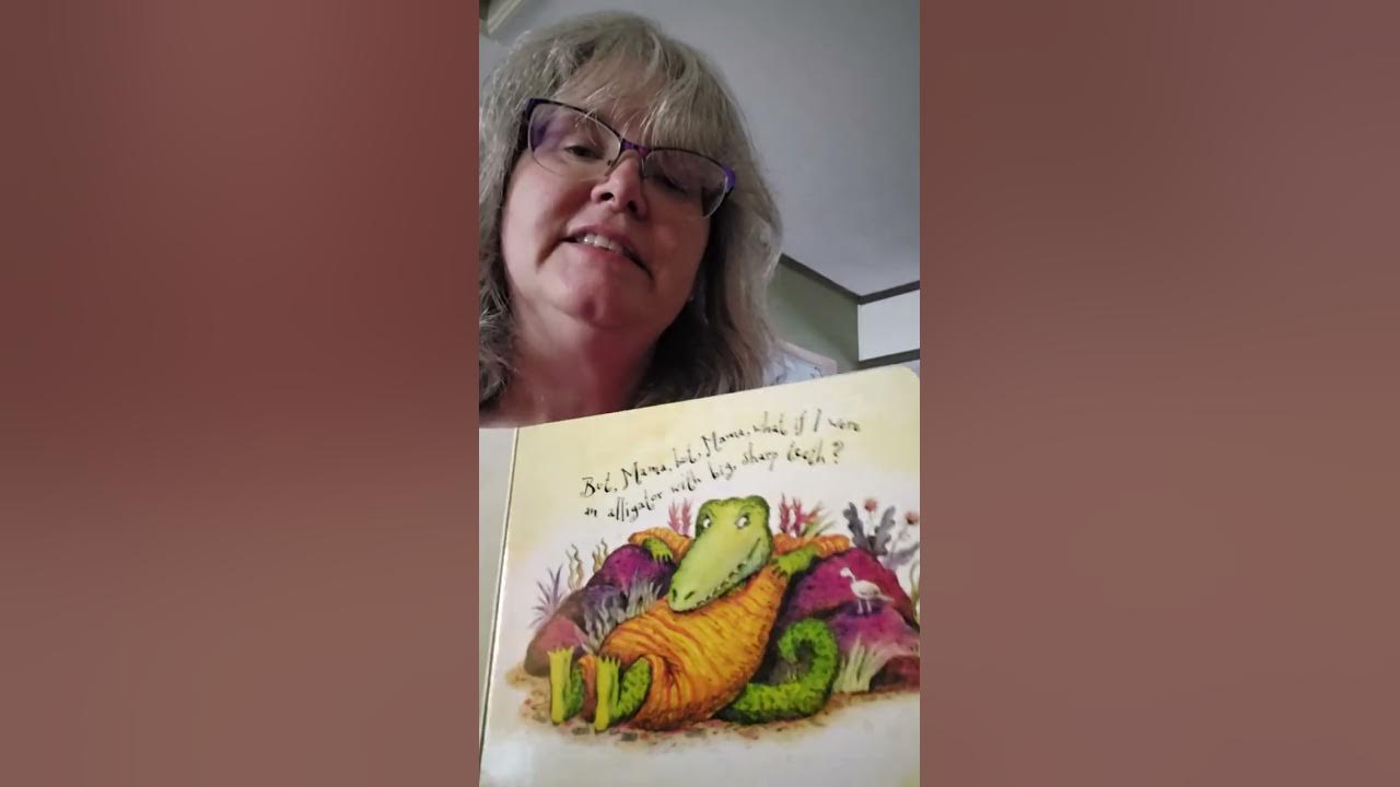 Reading I Love you Stinky Face by Lisa McCourt for my grandson far away ...