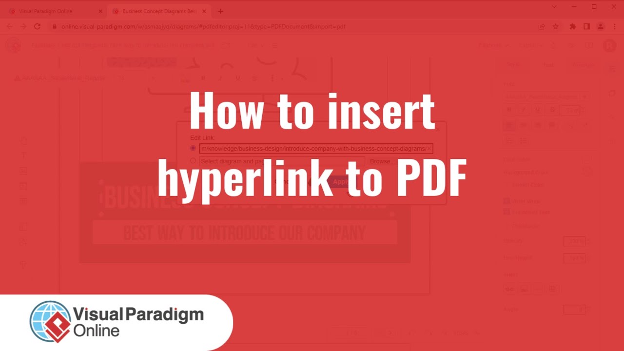 How To Insert Hyperlink To PDF YouTube How To Insert Hyperlink To PDF YouTube