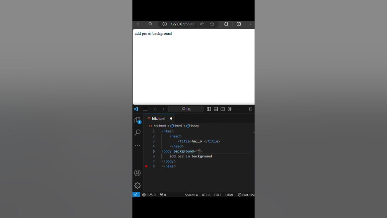 Add Image In Background In Html Python Coding Htmlcss Pythontricks Coder Webdesign Html
