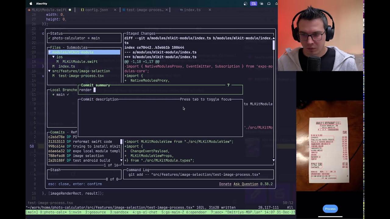MLKit iOS render blocks | Expo Native Module | React Native | New Architecture | TypeScript ...