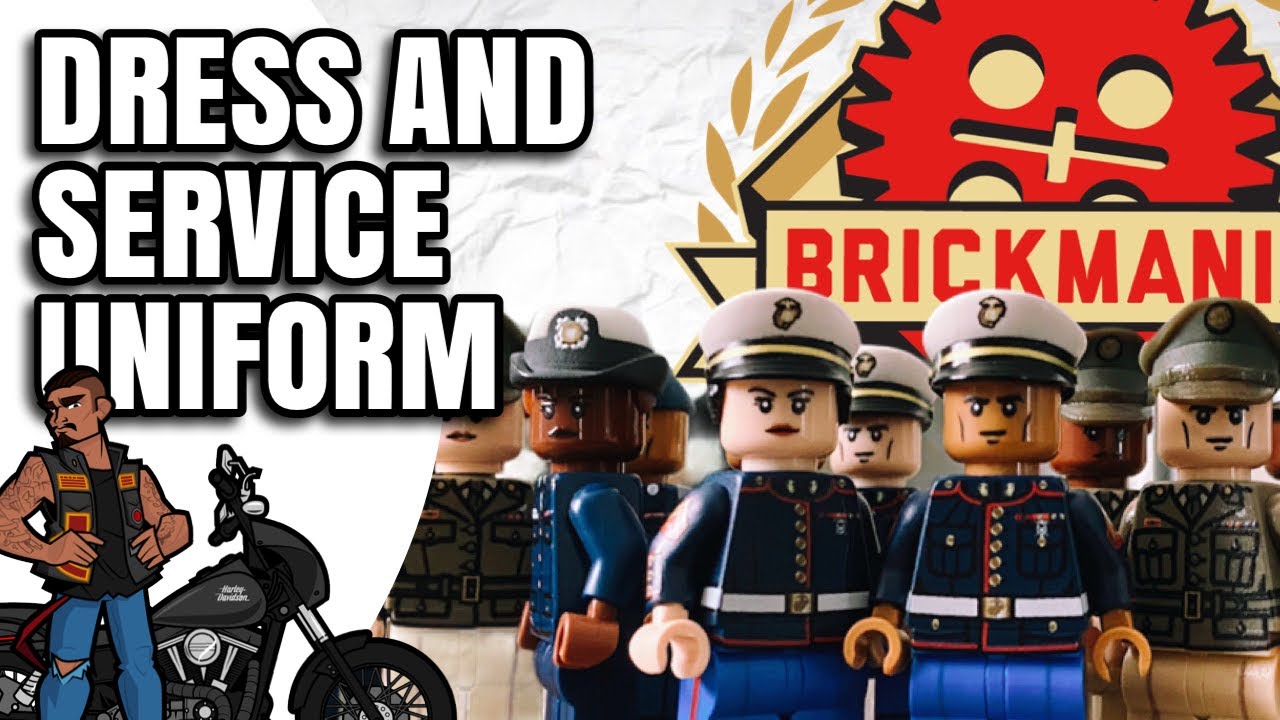 Brickmania | Marine Dress and Service Uniforms | Custom LEGO Military ...