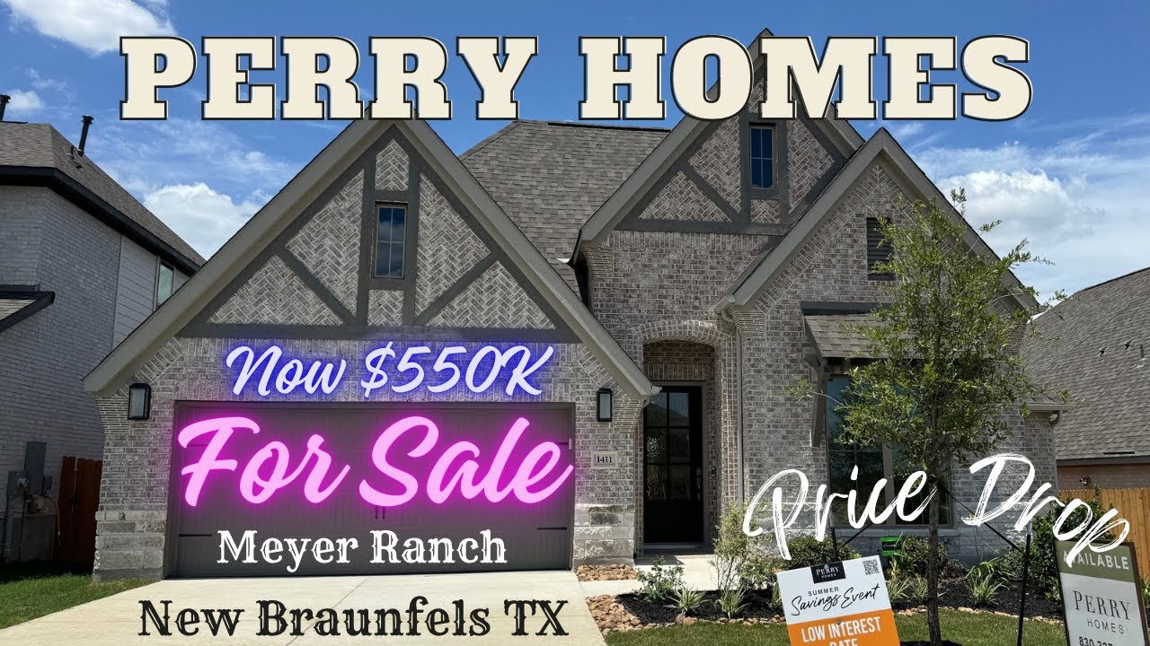 New Construction, Meyer Ranch, New Braunfels Tx, Perry Home for Sale ...
