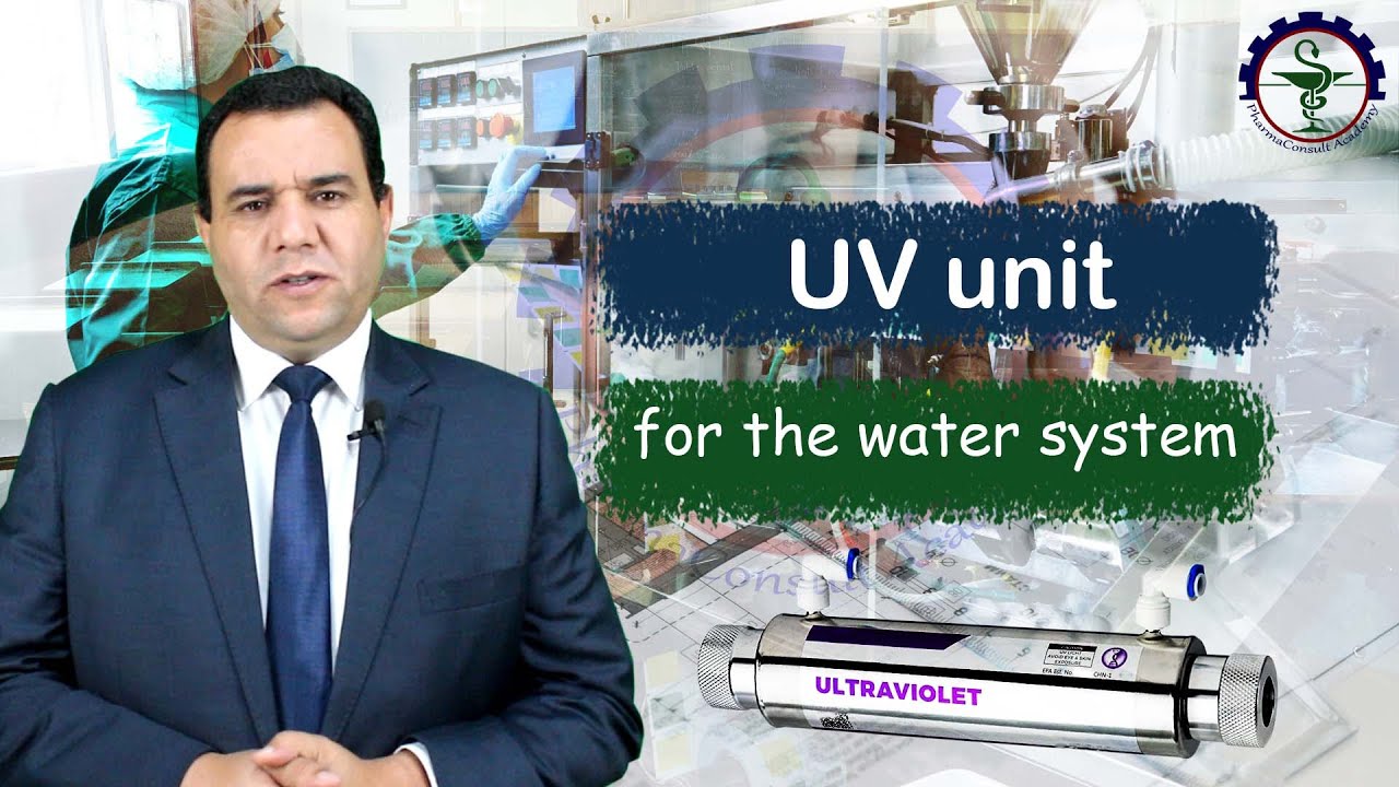 V3- UV (Ultraviolet ) unit for the water system - YouTube
