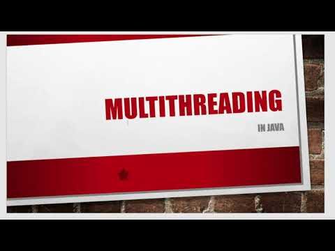 Multithreading in Java - 1 - Introduction - YouTube