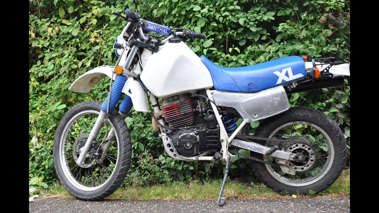 Walk around + drive by of Honda XL600R - YouTube