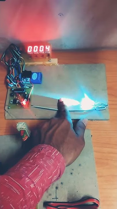 microcontroller based object counter - YouTube