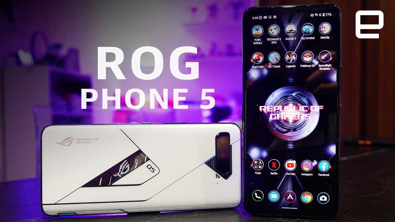 ASUS ROG Phone 5 hands-on: Quality audio for mobile gamers - YouTube