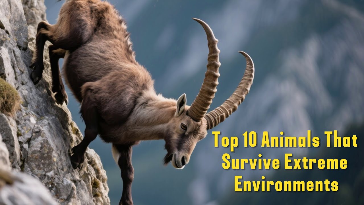Top 10 Animals That Survive Extreme Environments 🔥🏜 | Incredible ...