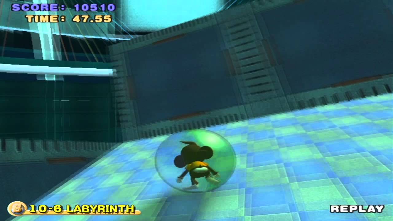 Super Monkey Ball 2 - Labyrinth 47.55/10510 - YouTube
