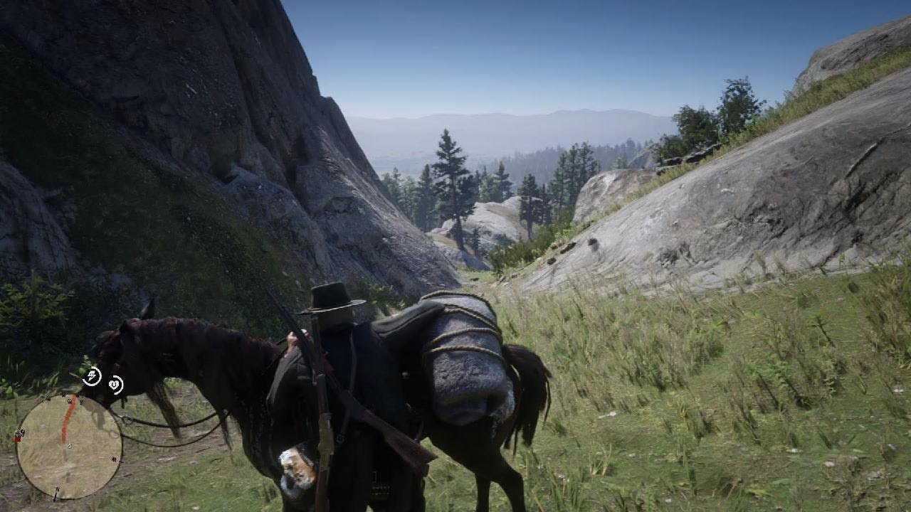 RDR2 Friendly shooting competition outside Strawberry - YouTube