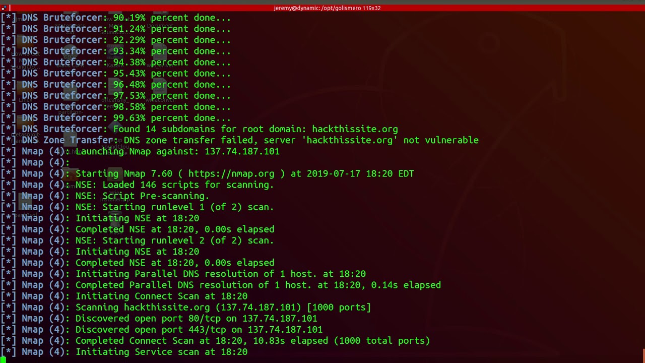 My_Toolkit - Golismero Web Application Security Scanning Tool - YouTube