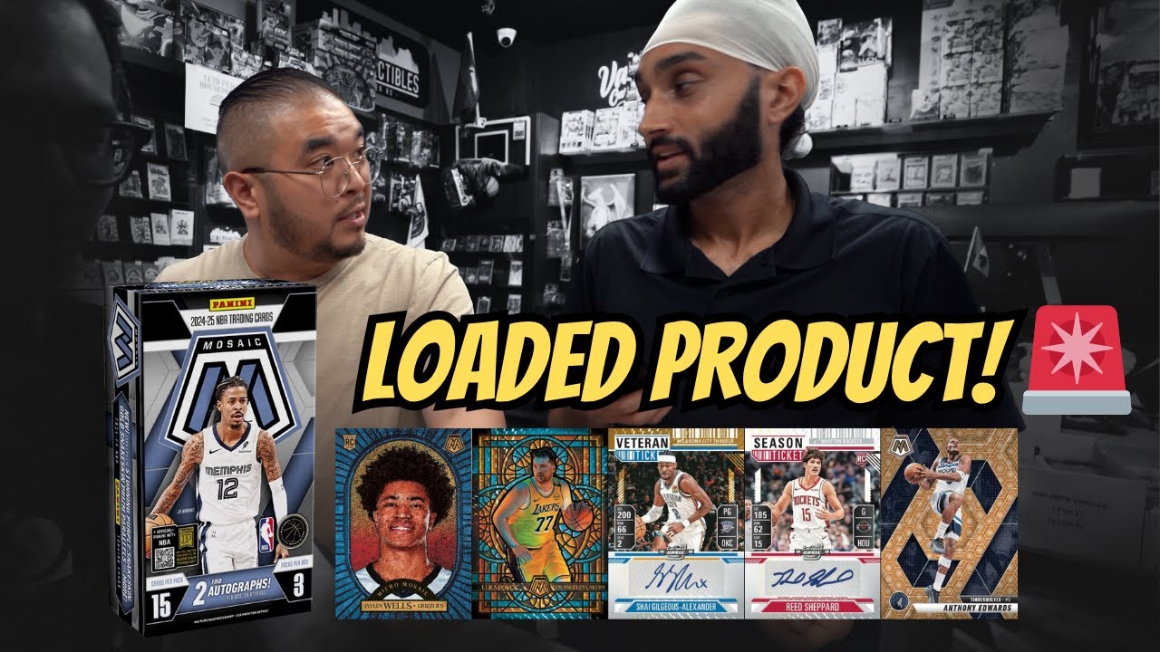 🔥 New 2024-25 Mosaic Basketball RIPPED and LOADED + Insane UFC ...