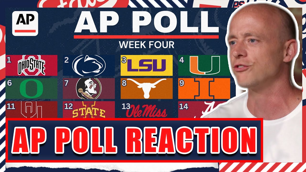 AP Poll Week 4 Reaction...MOST Overrated & Underrated Teams - Josh Pate ...