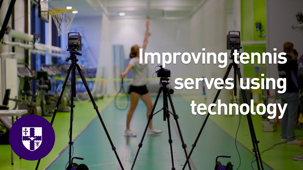 Improving tennis serves using technology - YouTube