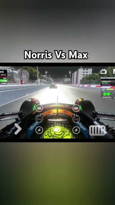 Verstappen Didn't Expect This Dive From Norris #f124 #f123 #monoposto #shorts - YouTube