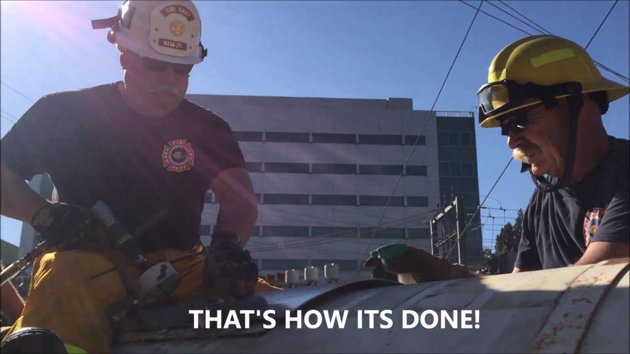 Jet Propulsion Laboratory Fire Dept. Hazmat Training by IEC - YouTube