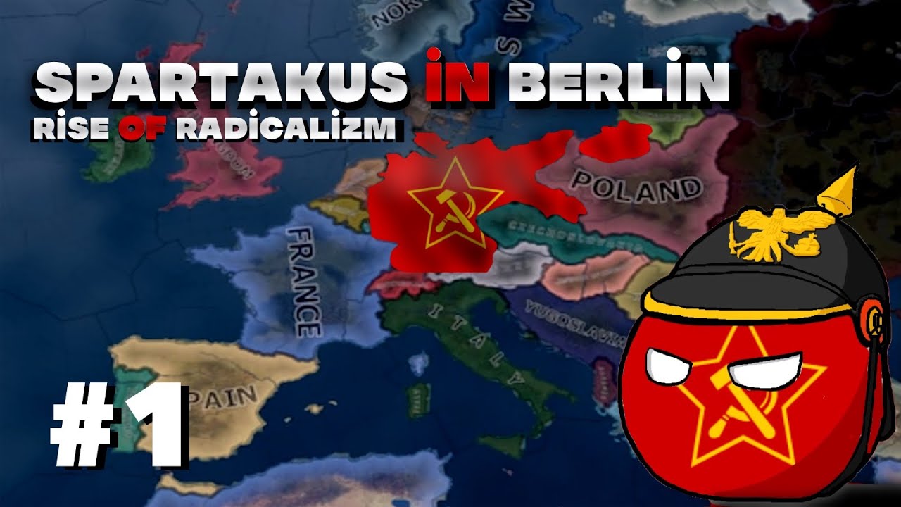 SPARTAKUSBUND İLE ALMANYA'YI BİRLEŞTİRİYORUZ | HEARTS OF IRON 4 | RİSE ...