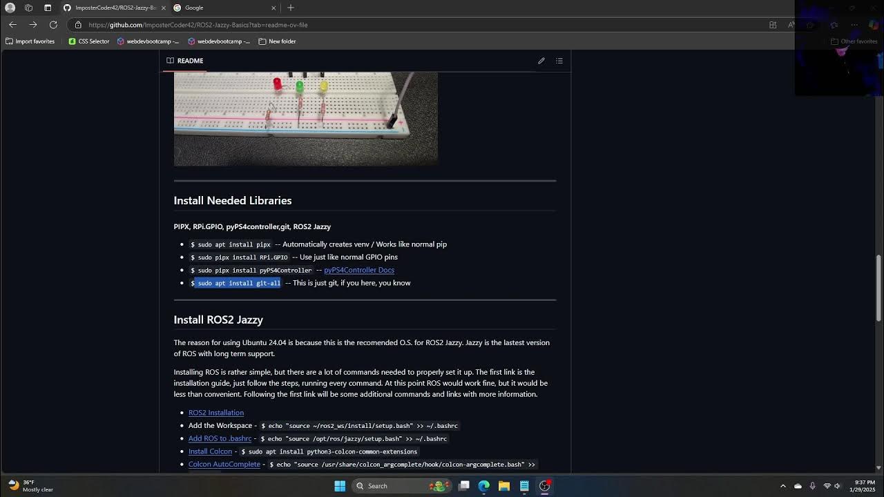 Setting Raspberry Pi Up For ROS2 Jazzy - YouTube
